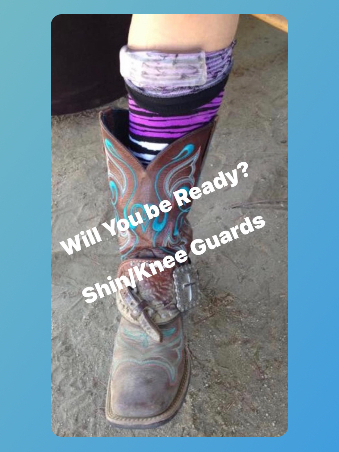 Products - CushShin Sock Guards for Barrel Racers